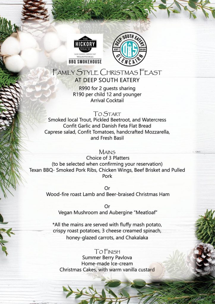 Family Style Christmas Feast At Deep South Eatery