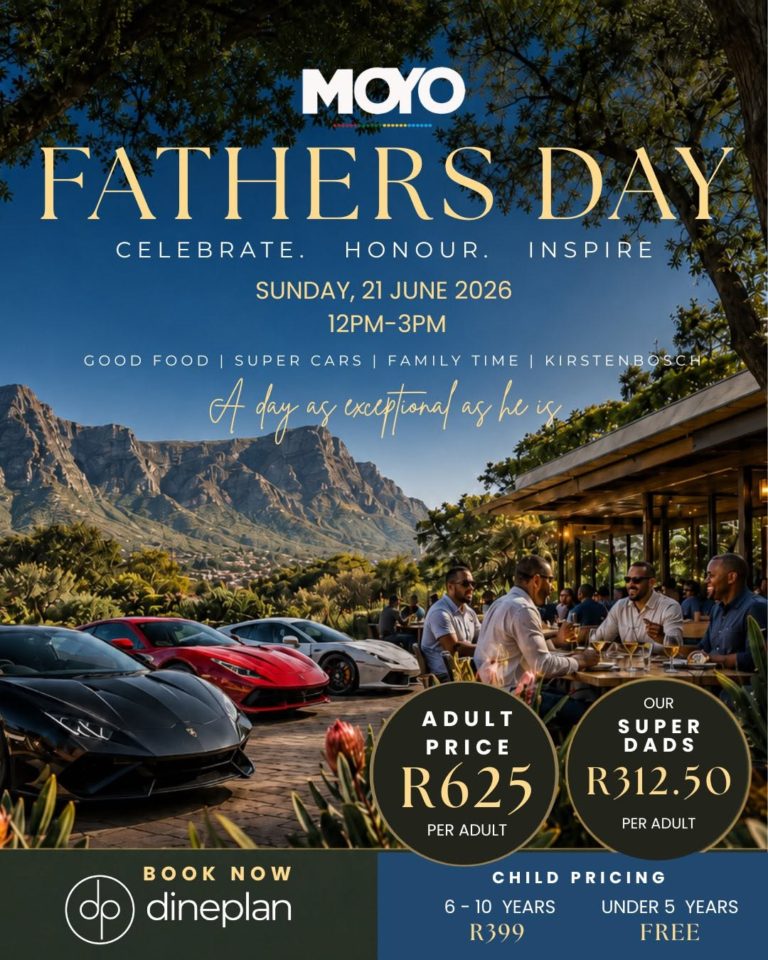 A Father’s Day Braai with Supercars & Garden Views awaits at Moyo at ...