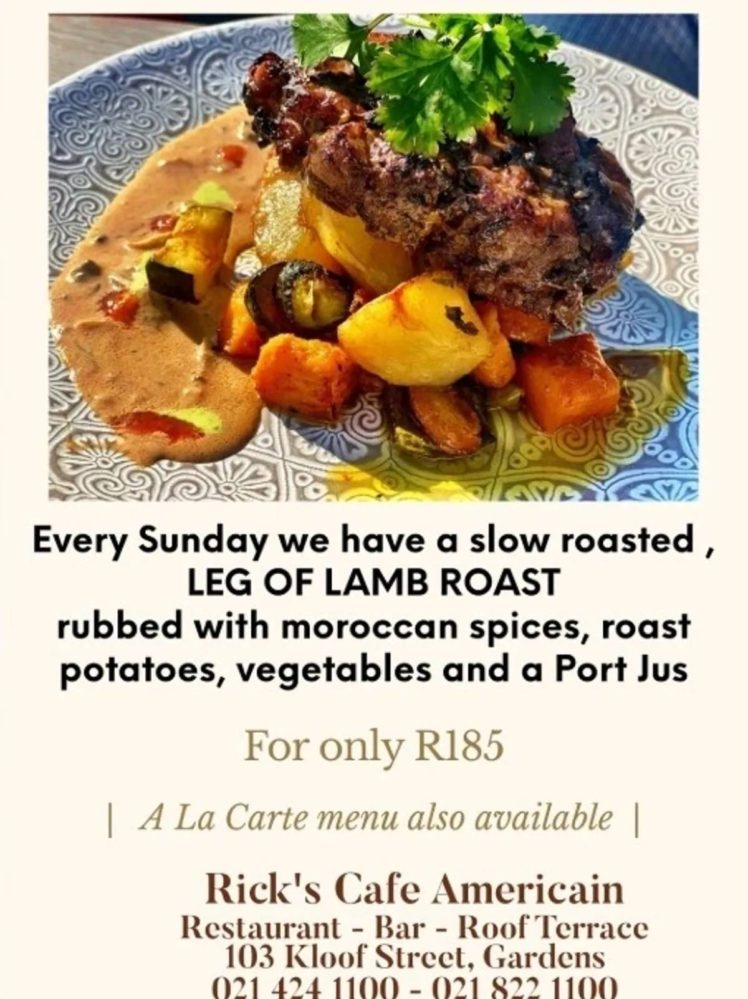A Winter Sunday Lunch Tradition at Rick’s Café Américain