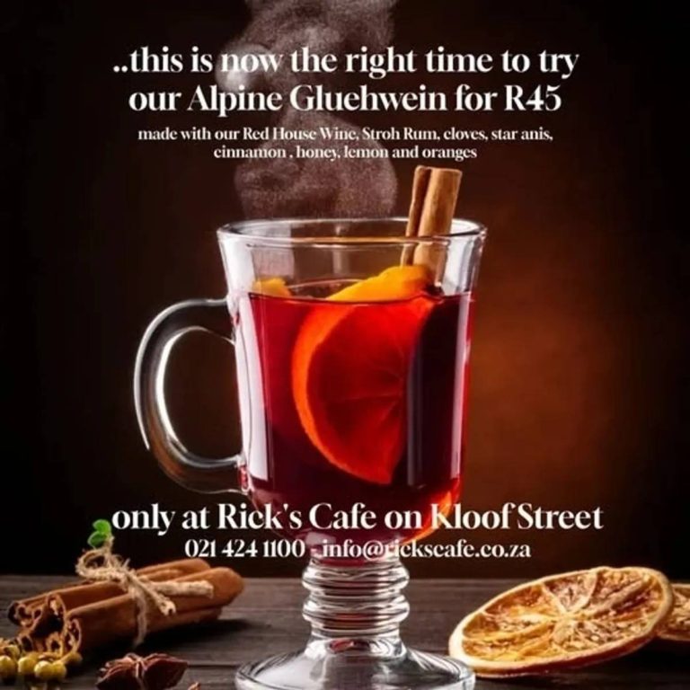 The spiced Glühwein Special at Rick’s Café Américain that's perfect for ...
