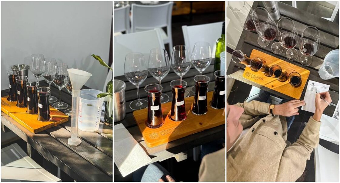 Blend your own Wine and take home a custom Bottle with Perdeberg Wines